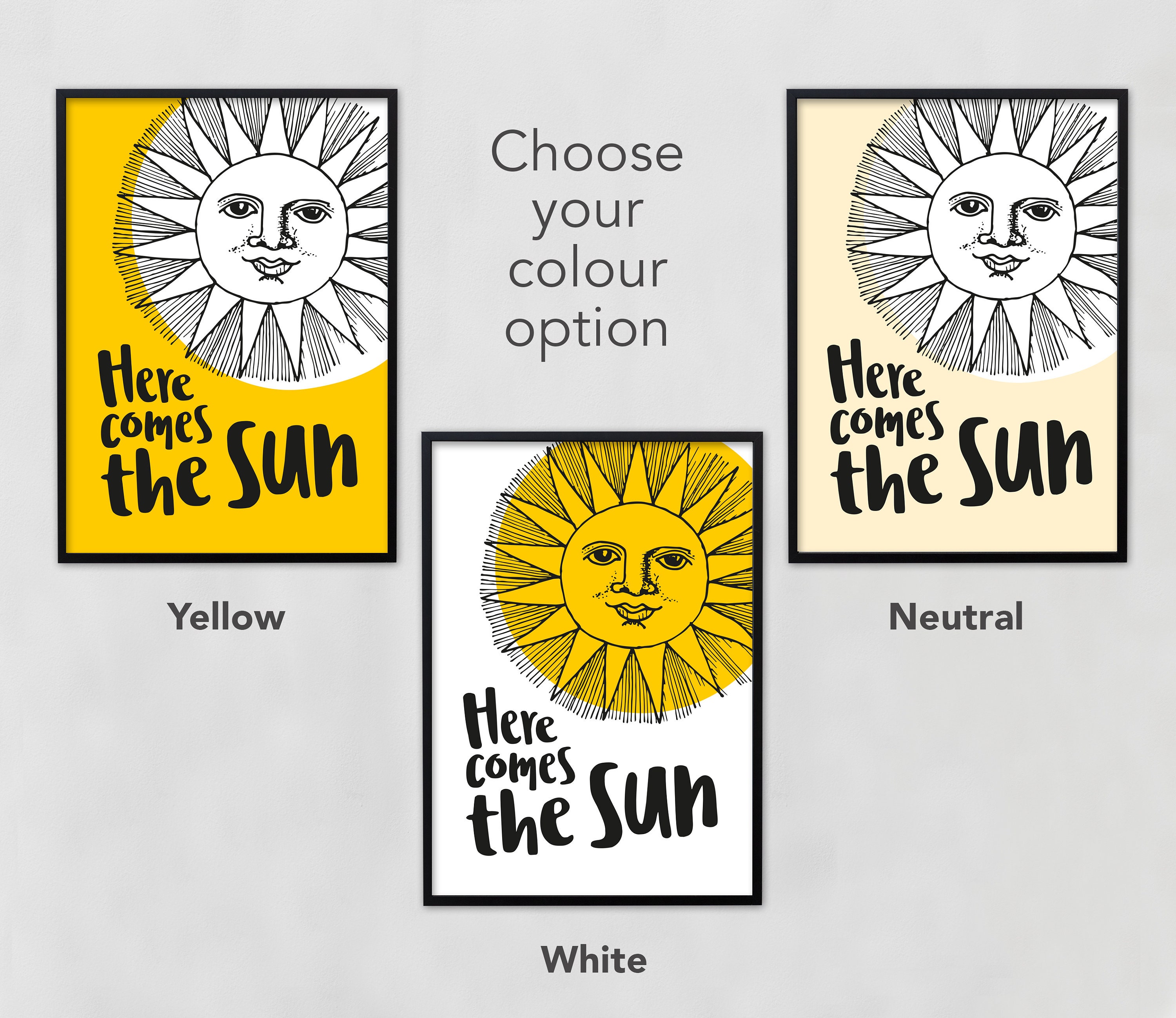 Beatles Inspired Print, Beatles Lyrics Print, Beatles Vintage Print ...