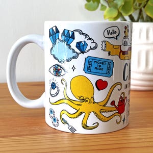 The Beatles Inspired Personalised Mug, Music Gift, Gift for Music Lover ...