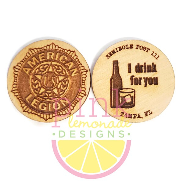 Drink Tokens - Etsy