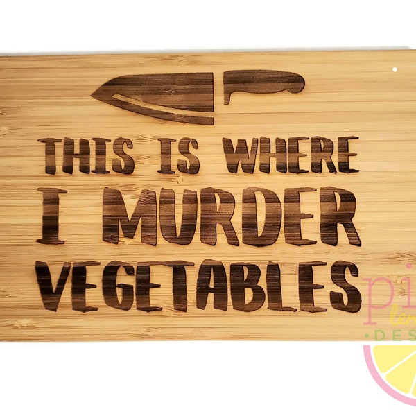 Murder Vegetables Svg - Etsy