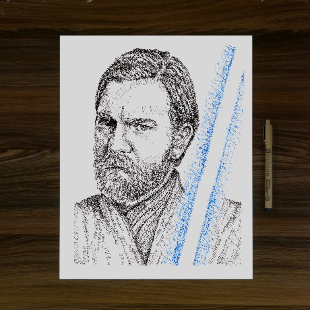 The Master Word Art Portrait Print - Etsy