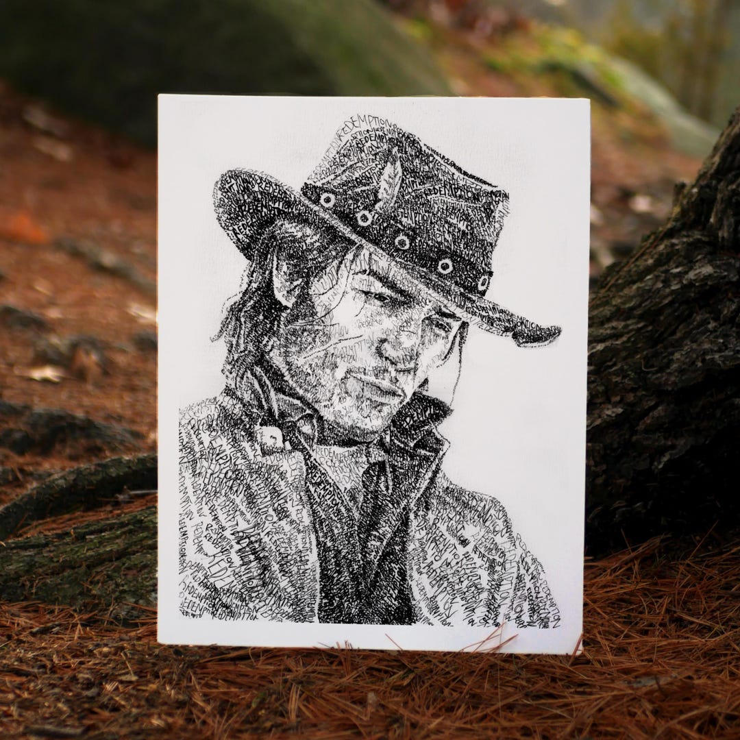 Redemption Word Art Portrait Print - Etsy