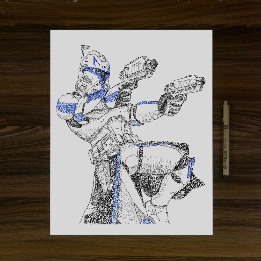 Rex Word Art Portrait Print - Etsy