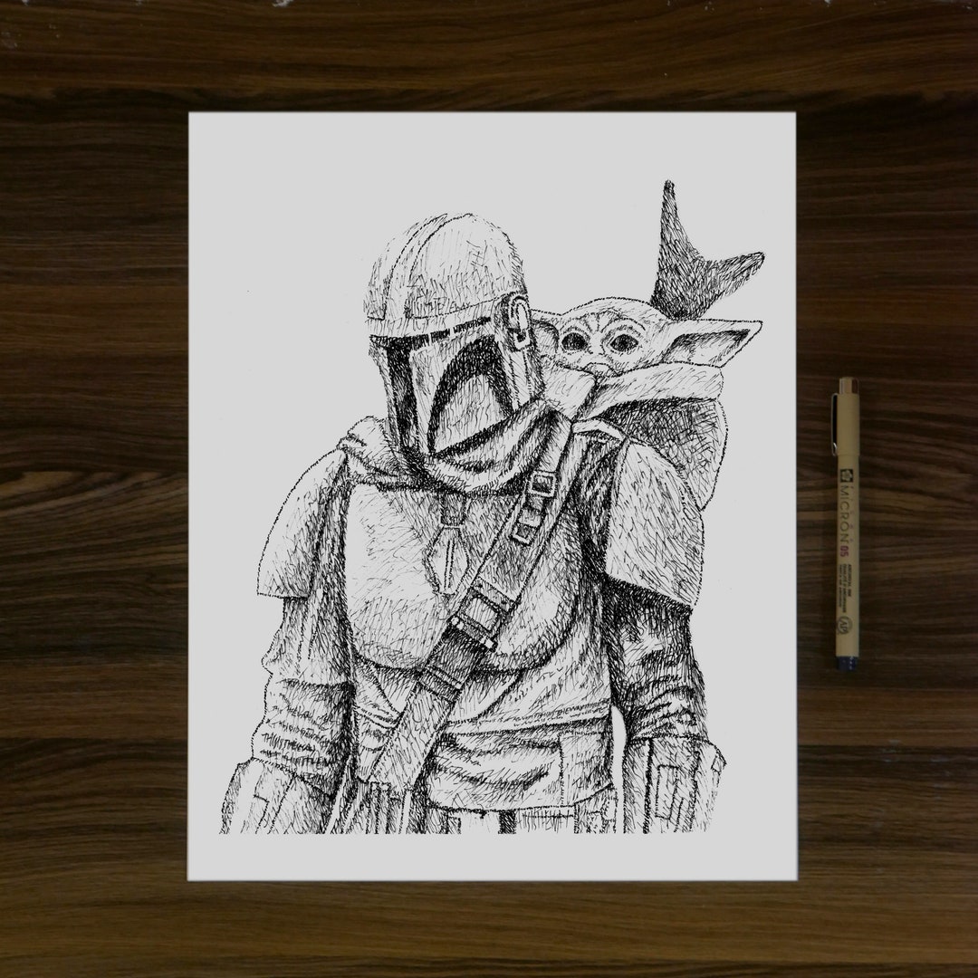 The Bounty Hunter Word Art Portrait Print - Etsy