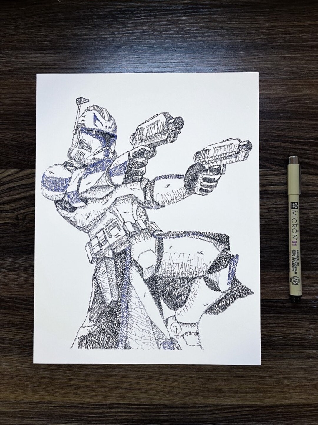 Rex Word Art Portrait Print - Etsy