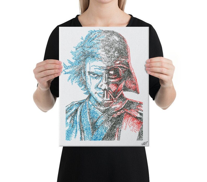 The Chosen One CANVAS Word Wall Art - Etsy