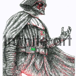 Dark Lord Word Art Portrait Print - Etsy