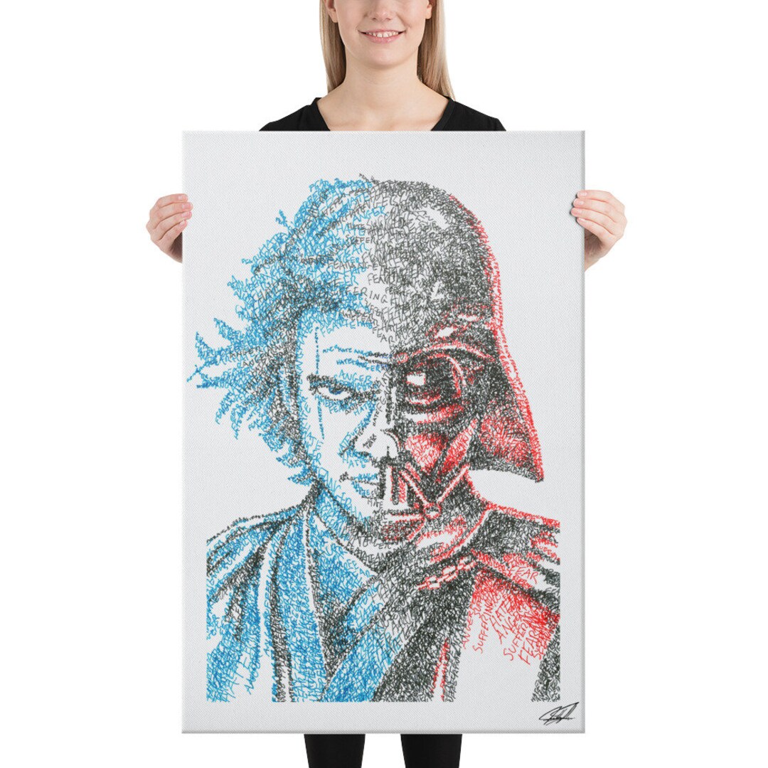 The Chosen One CANVAS Word Wall Art - Etsy