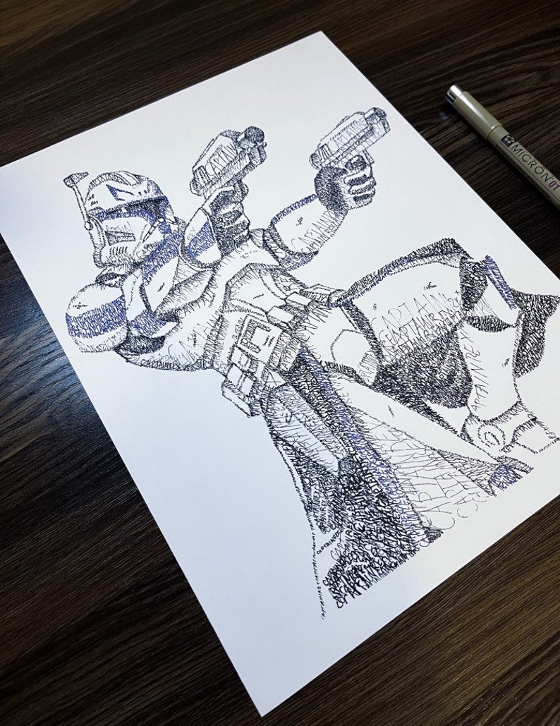 Rex Word Art Portrait Print - Etsy