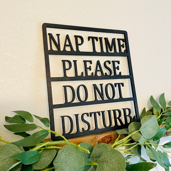 Napping Sign - Etsy