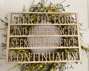 Laser Cut Bible Verse | Etsy