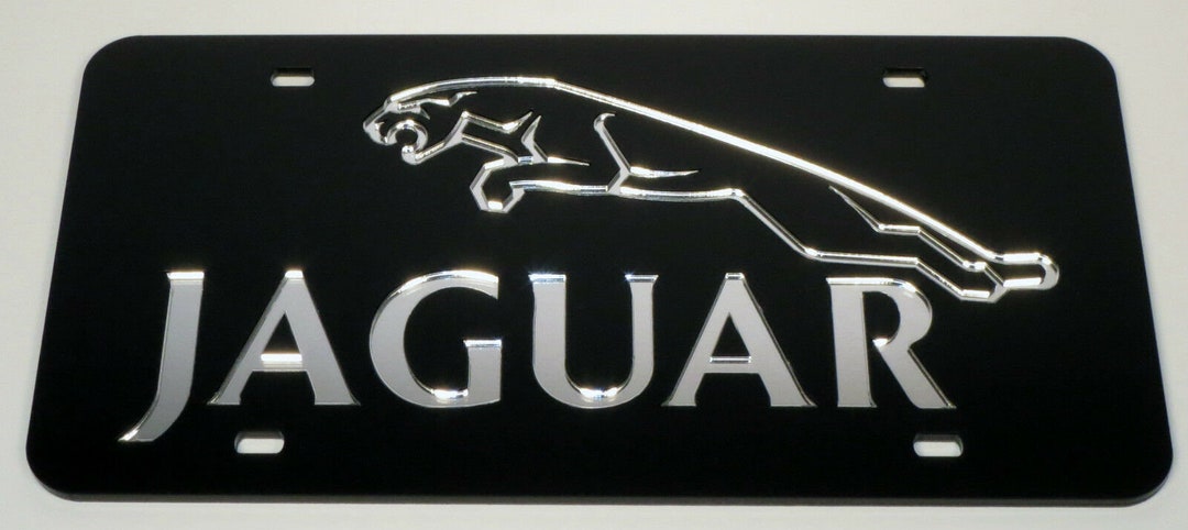 Custom Cut Acrylic Mirror License Plate 3D Look - Etsy