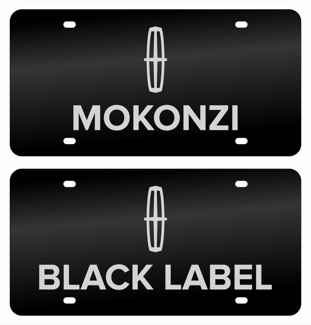 2 Custom Mirror License Plates - Etsy