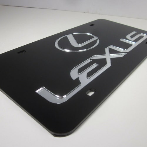 3D LEXUS LOGO Emblem Badge Silver Aluminum Chrome Mirrored | Etsy