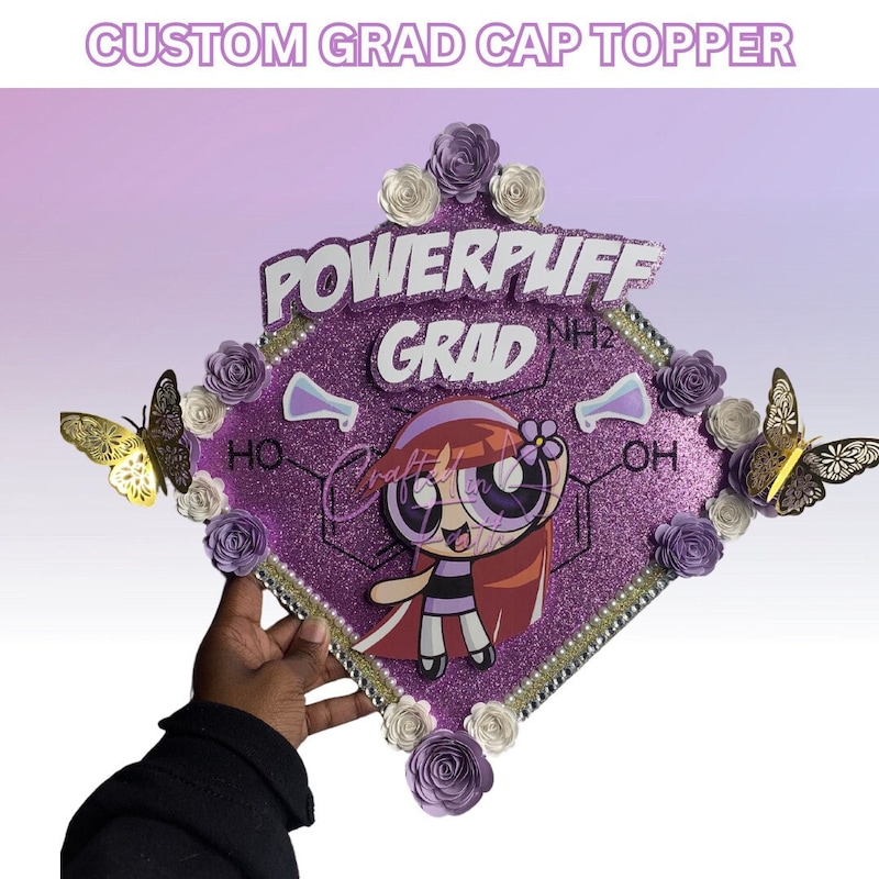 Graduation Cap Topper - Etsy