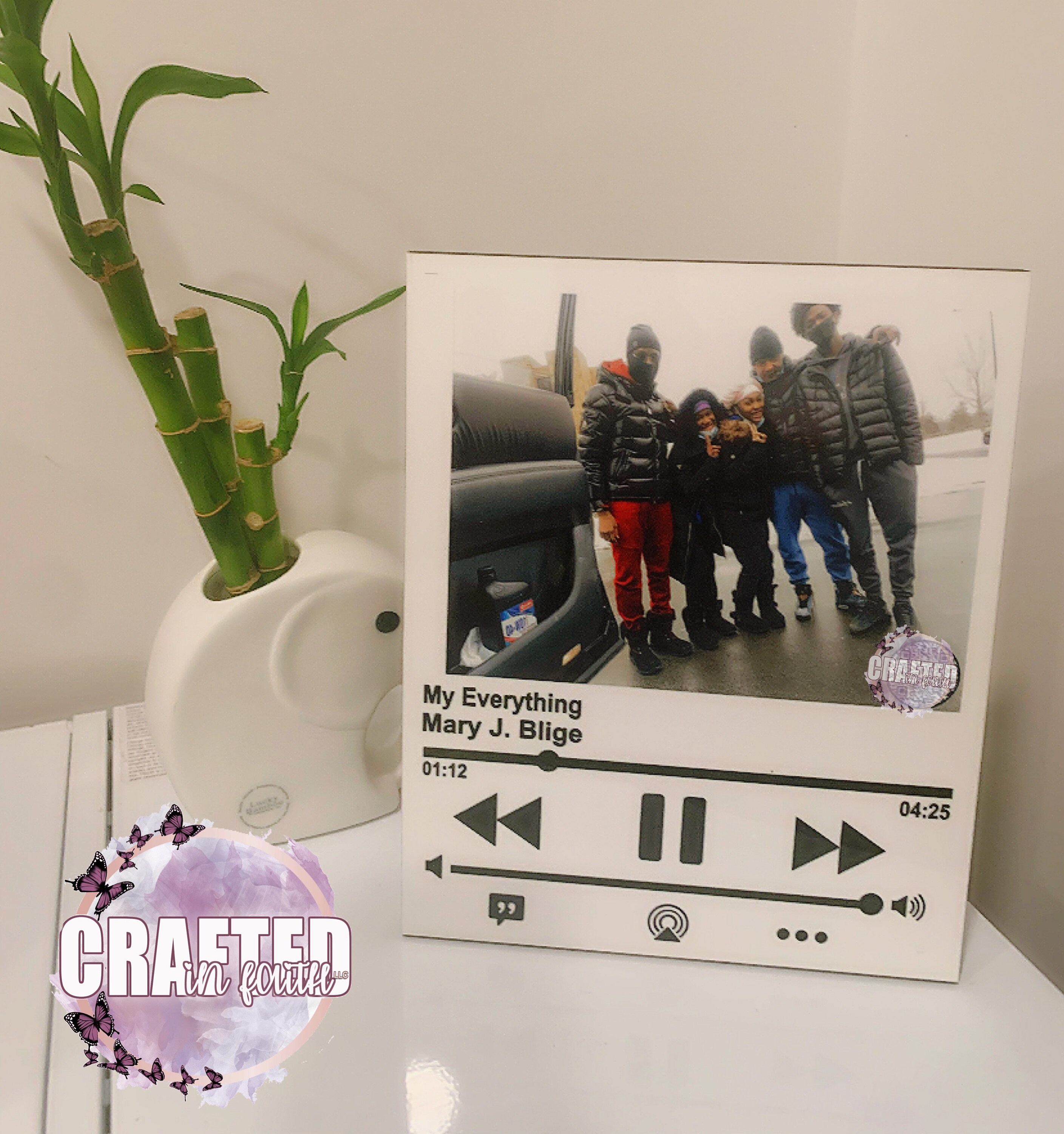 QR Code Song Plaque Acrylic Plaque Song Plaque QR Code - Etsy