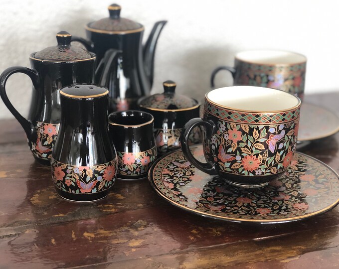 Japanese Colorful Tea Set - Etsy