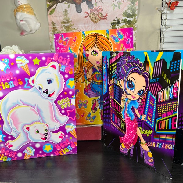Lisa Frank Folder - Etsy
