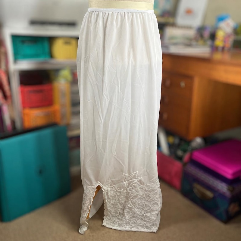 Vintage Floral Half Slip - Etsy
