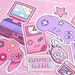 Magical Girl Fantasy Sticker Pack Cute Magical Laptop Stickers Cute ...