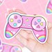 Gamer Girl Rainbow Controller Sticker Kawaii Gaming Laptop - Etsy