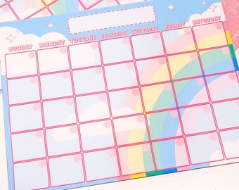 Kawaii Calendar - Etsy