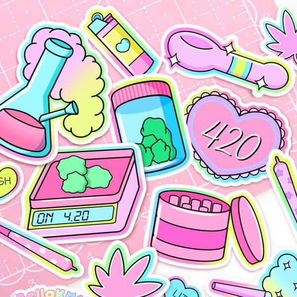 Weed Stickers - Etsy