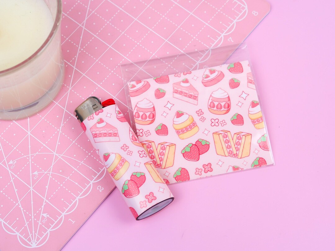 Strawberry Shortcake Dessert Lighter Wraps Cute Smoking Accessories ...