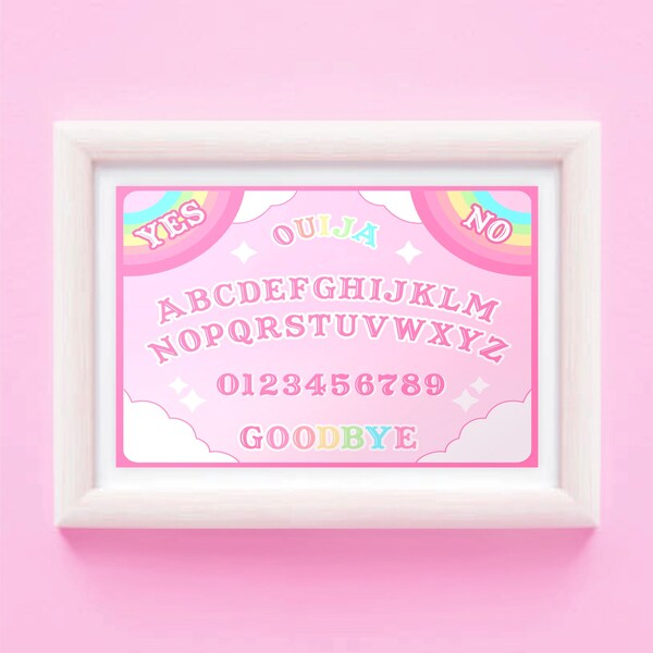 Ouija Board Print - Etsy