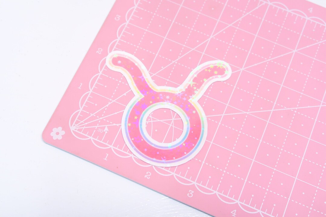 Taurus Astrology Sign Sticker Cute Taurus Gift Cute Laptop - Etsy