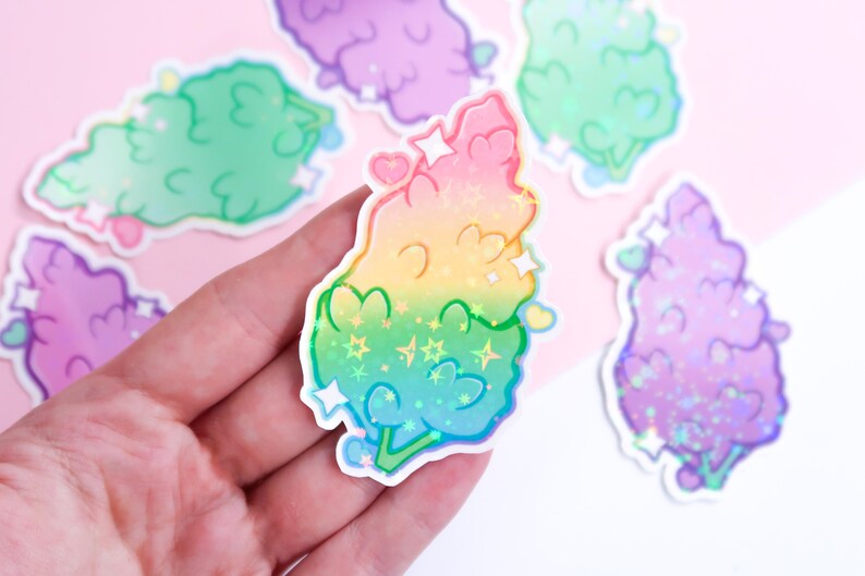 420 Marijuana Bud Stickers Kawaii Weed Accessories Stickers | Etsy