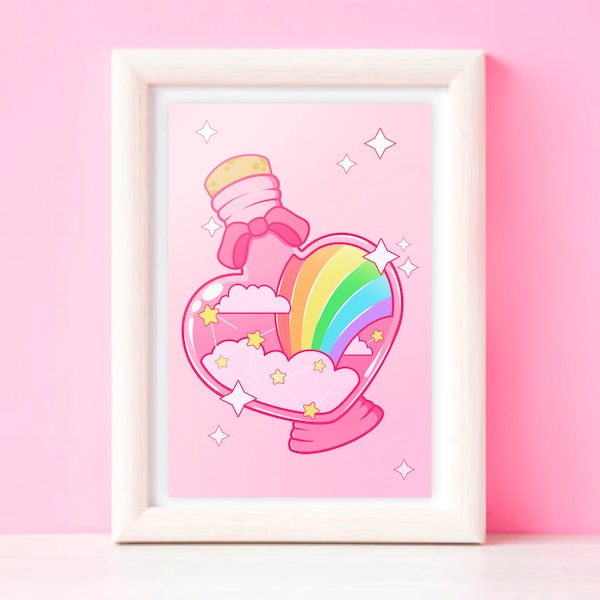 Kawaii Wall Art - Etsy