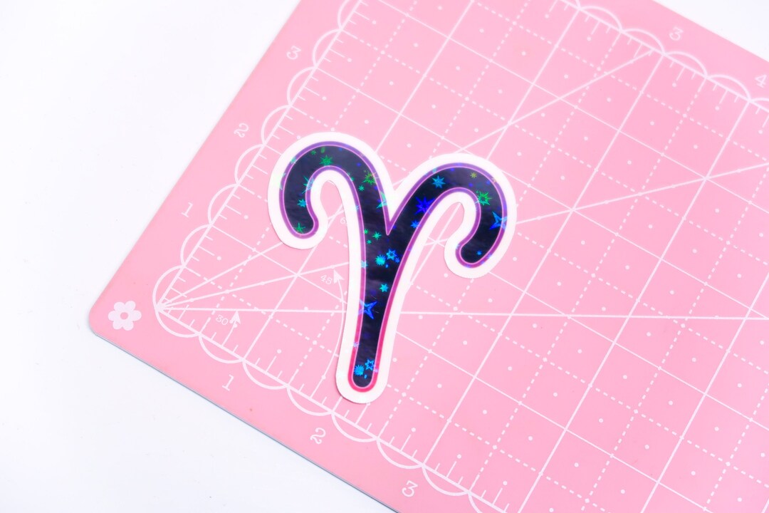 Aries Astrology Sign Sticker Cute Aries Gift Laptop Stickers - Etsy