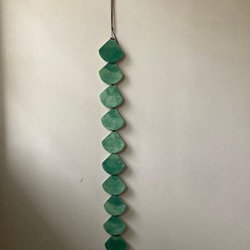 Blue Wall Hanging Tile - Etsy