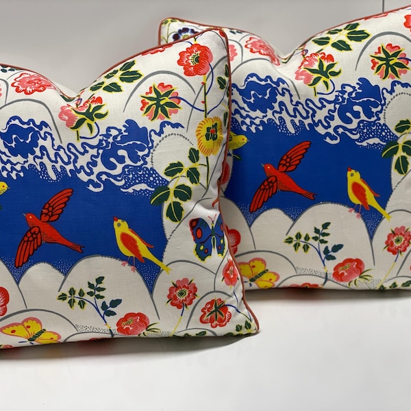 Josef Frank Pillow - Etsy