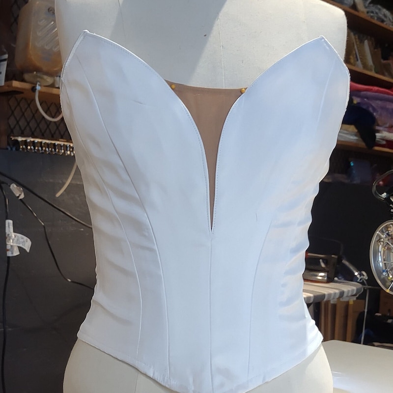 White Bodice for Ballet - Etsy