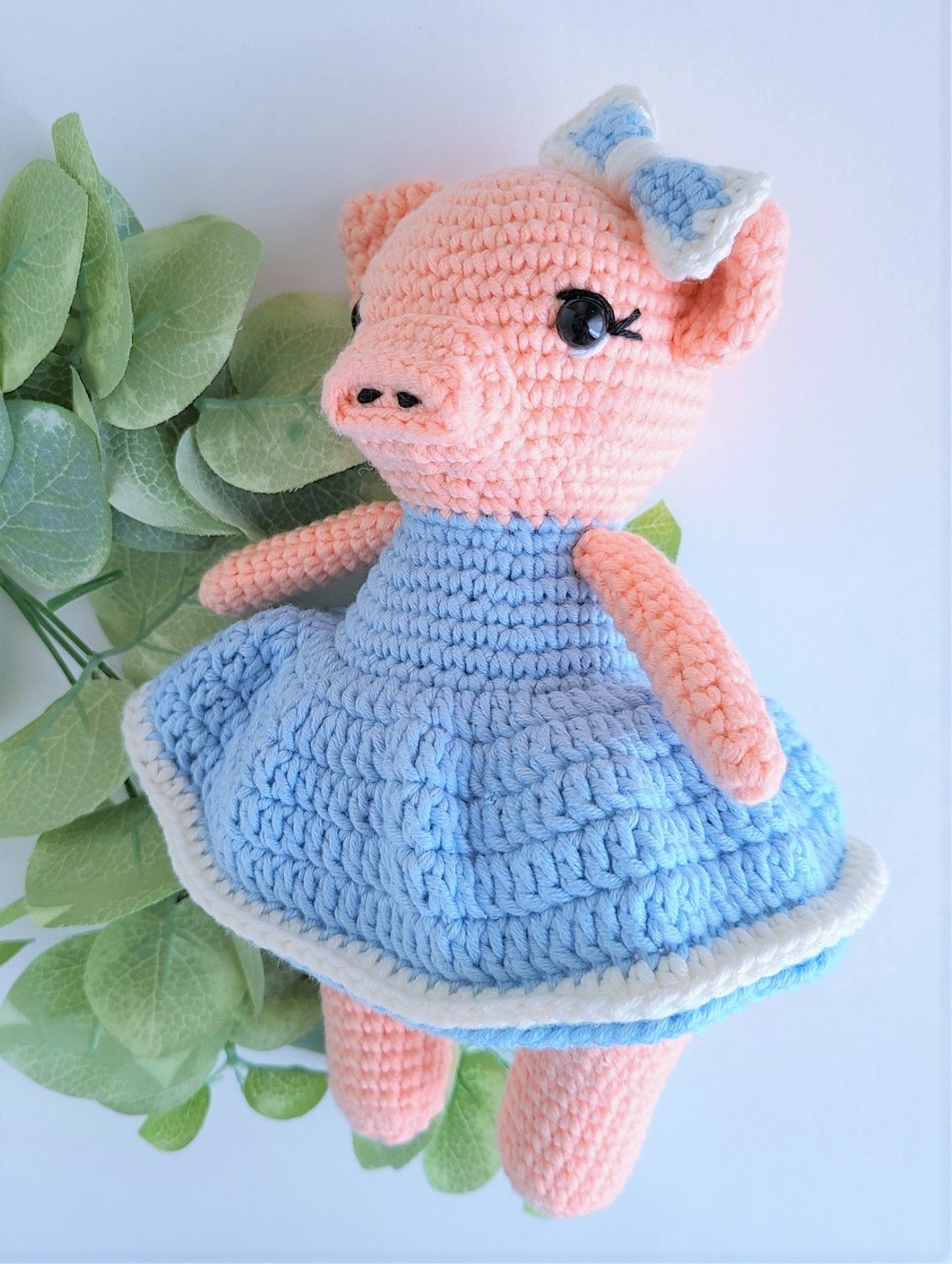 PATTERN: Primrose the Pig - Crochet Pig - Amigurumi Pig Pattern ...
