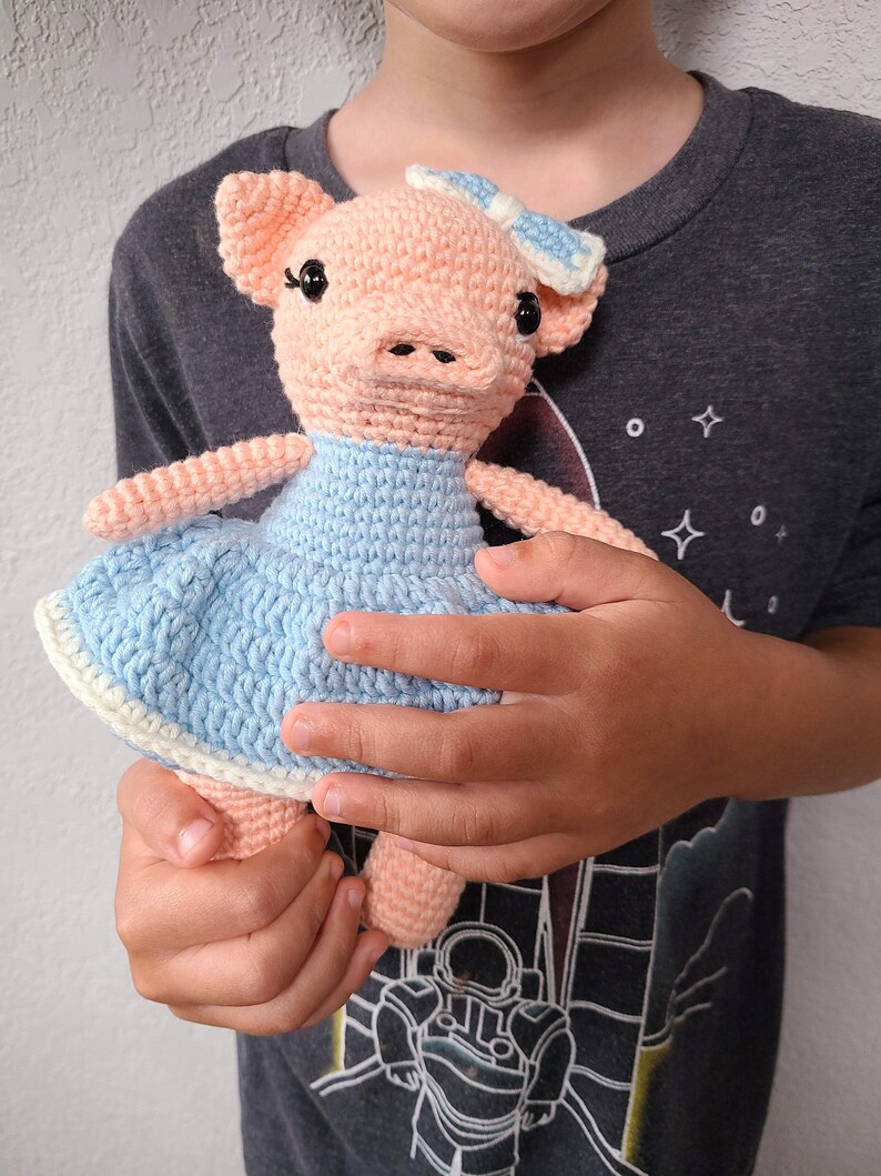 PATTERN: Primrose the Pig - Crochet Pig - Amigurumi Pig Pattern ...