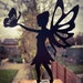 Fence Top Fairy Pixie With Butterfly - Etsy