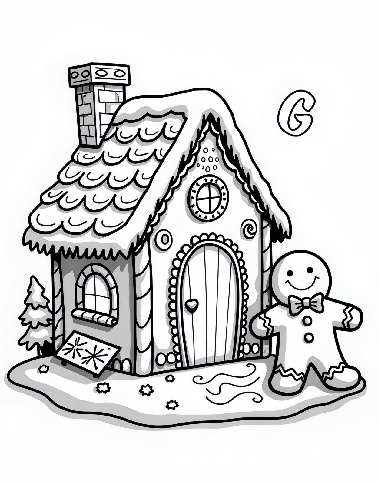 Christmas ABC Themed Printable Coloring Book - Etsy