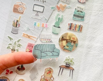 Aesthetic stickers | Etsy