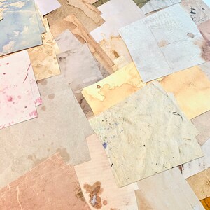 60pcs Stained Pattern Paper Collection Ephemeral Paper, Burnt Pattern ...