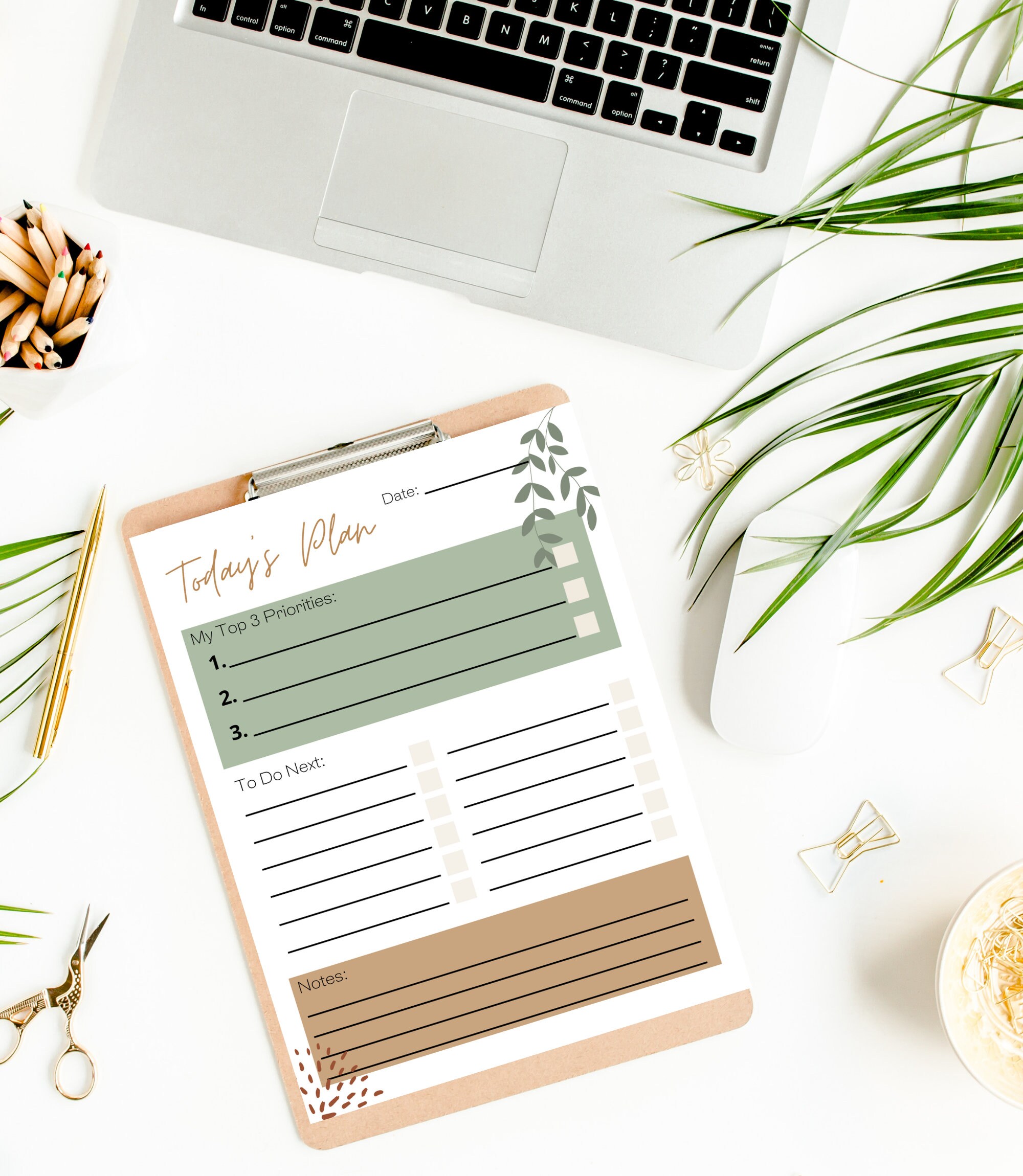 Boho Printable Planner to Do List Printable Daily Mom Planner Daily ...