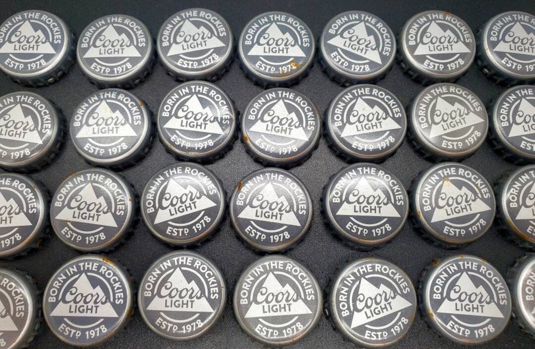32 Coors Light Bottle Caps - Etsy