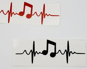 Music is Life Decal - Etsy
