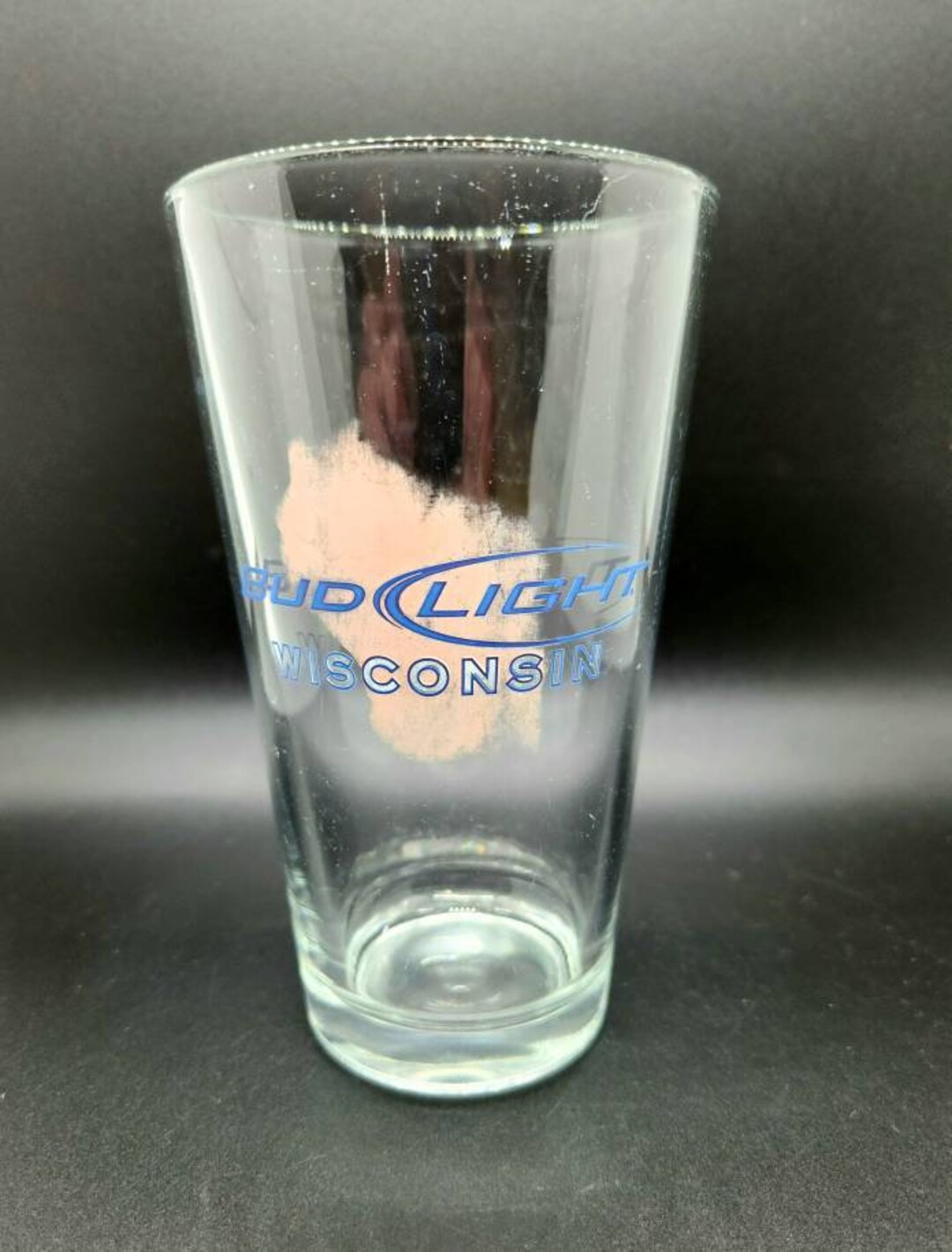 Rare Bud Light Wisconsin Pint Glass - Etsy
