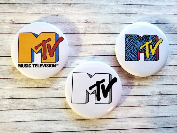 MTV 2.25 Inch Buttons - Etsy