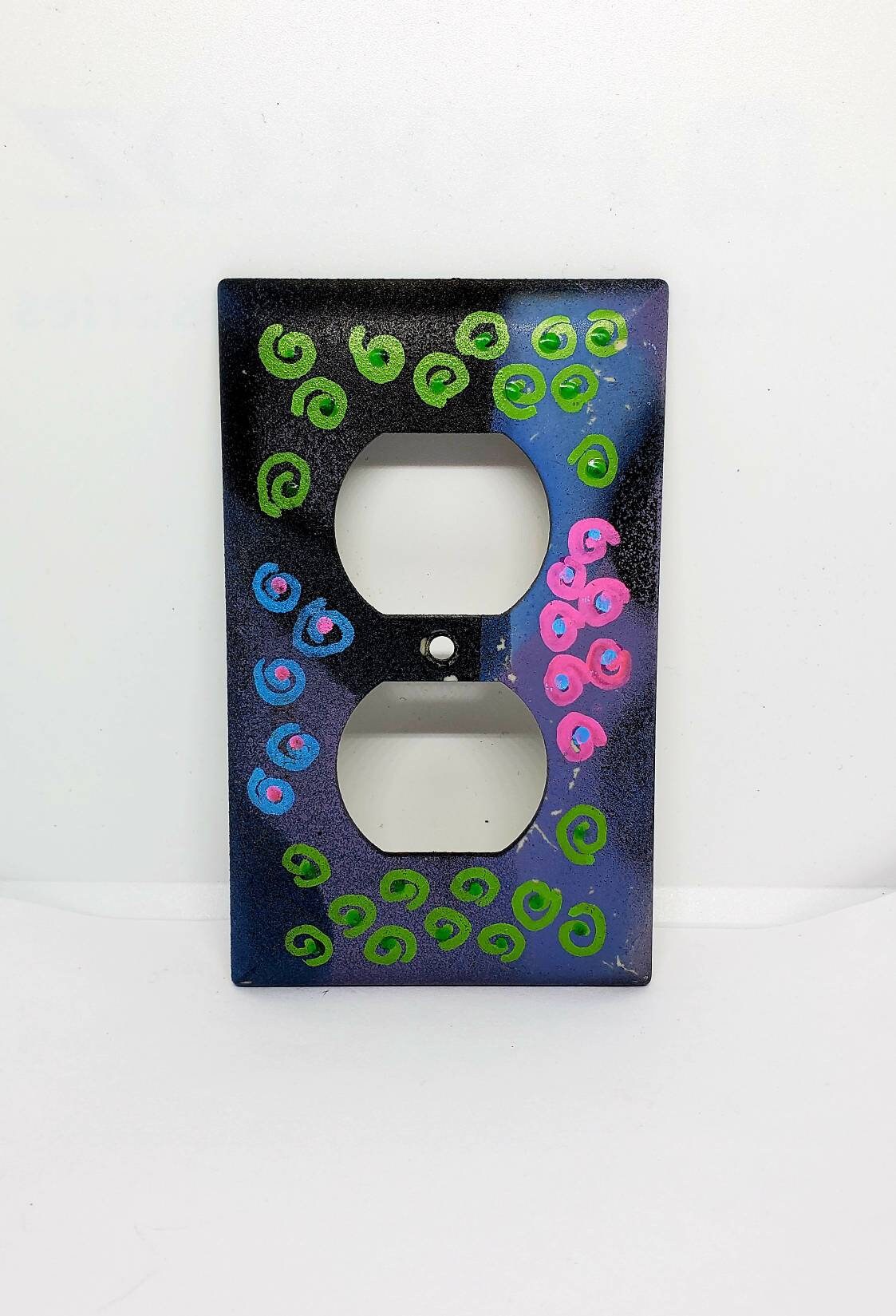 Decorative Electrical Outlet Cover Spirals | Etsy