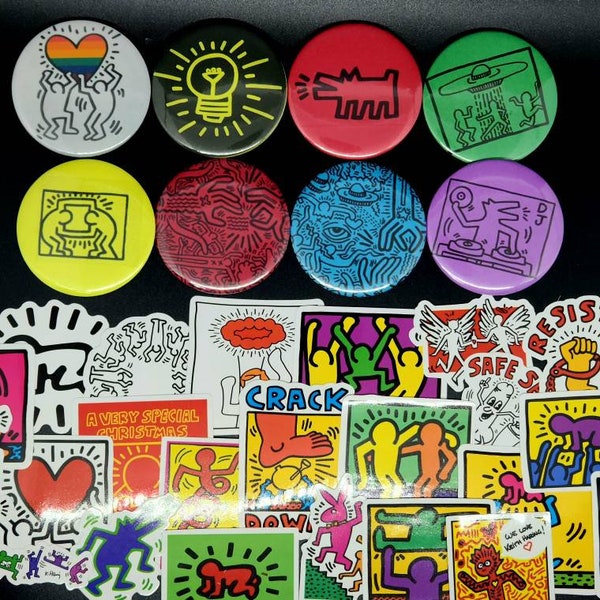 Keith Haring Patch - Etsy
