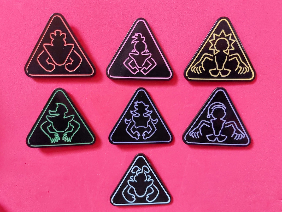 Fnaf Security Breach Neon Sign Enamel Pin - Etsy